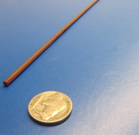 Micarta Phenolic XX Paper Rods .125" (1/8") Diameter x 48" Long, 4 ...