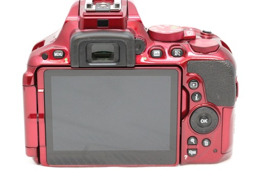Nikon D D5500 24.2MP Digital SLR Camera - Red (Body Only) for sale ...