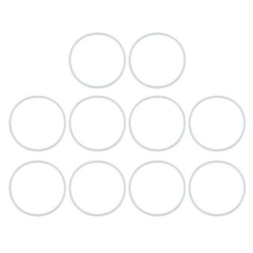 10Pcs Silicone O-Rings, 60mm OD, 55.2mm ID, 2.4mm Width, Seal Gasket ...