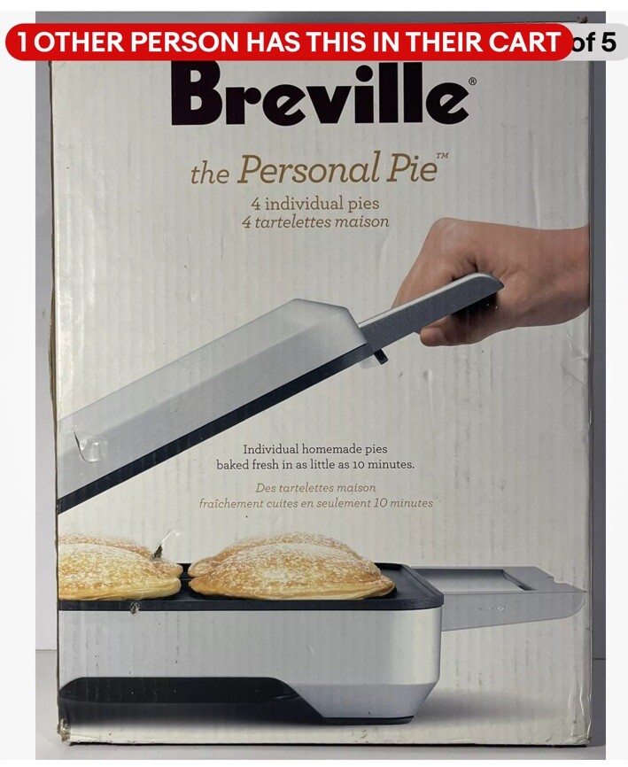 Breville BP1640XL 1200W Personal Pie Maker - Non-stick New in Box ...