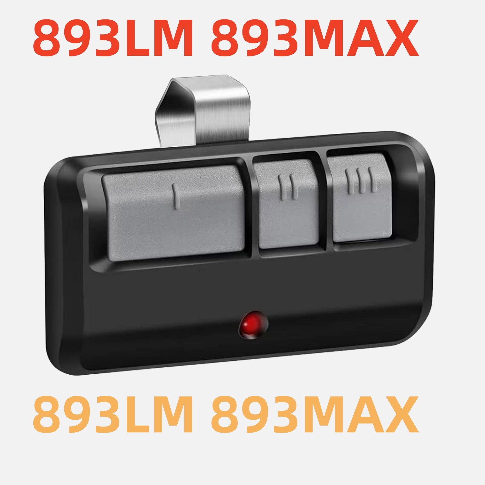 LiftMaster Garage Doors controlled Chamberlain 893MAX 893LM Remote ...