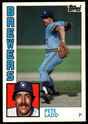 1984 Topps Tiffany #243 Pete Ladd Milwaukee Brewers NM | eBay