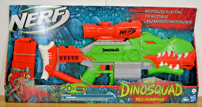 NERF Dinosquad Rex-Rampage Blaster Gun 087-11-8202 FRS2-2-A | eBay