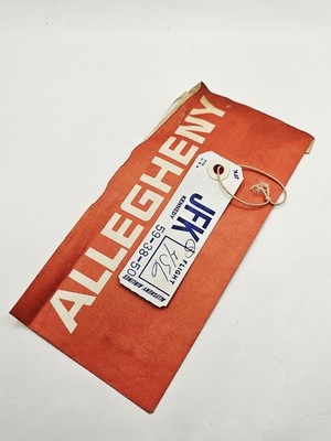 Allegheny Airlines Envelope & Luggage Tag - JFK - 1970s | eBay Australia