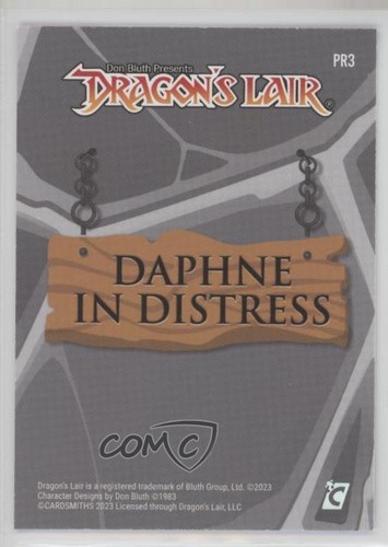 2023 Cardsmiths Dragon's Lair Promos Princess Daphne Daphne In Distress ...