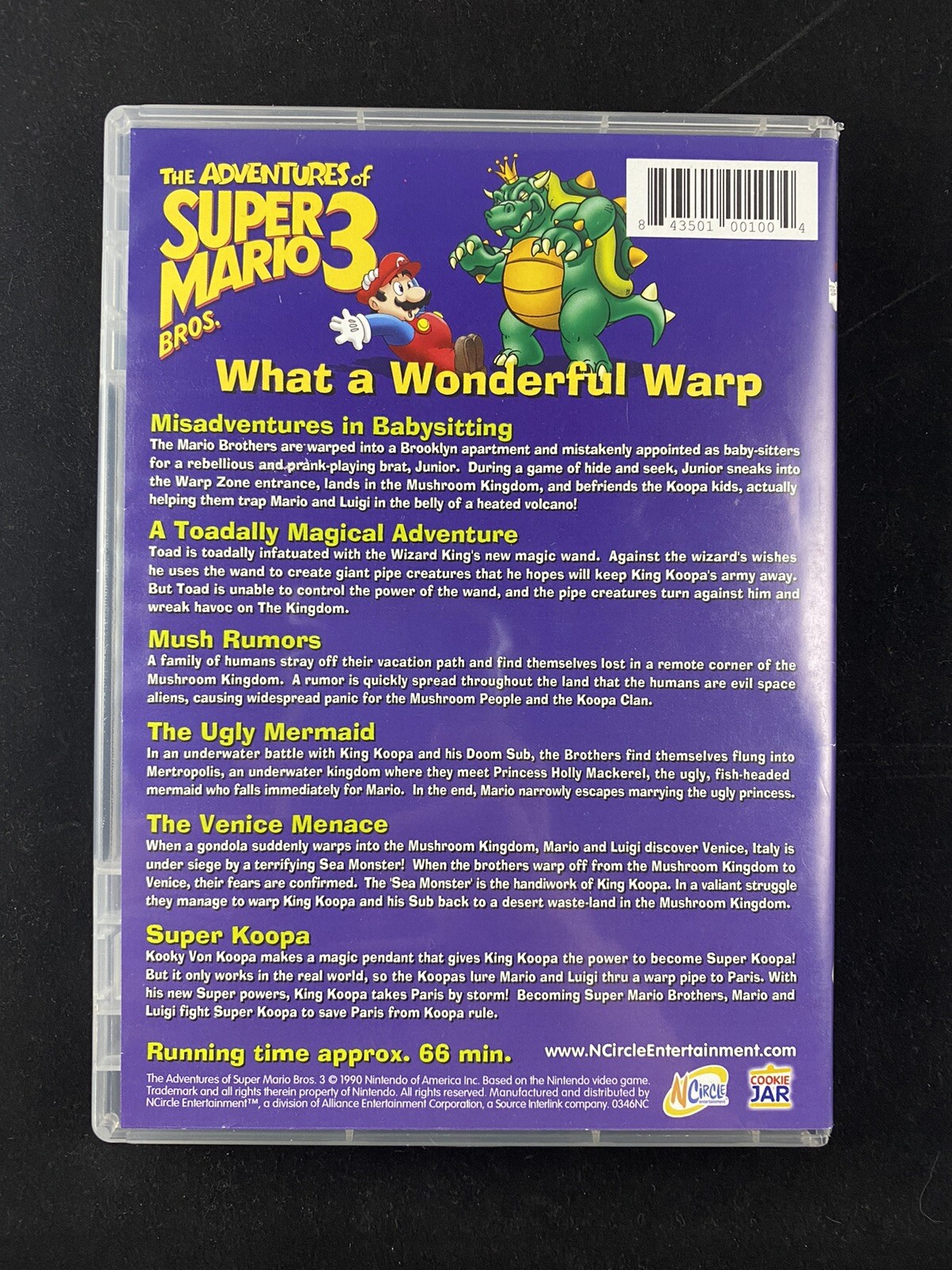 Adventures Of Super Mario Bros. 3: What A Wonderful Warp (DVD ...