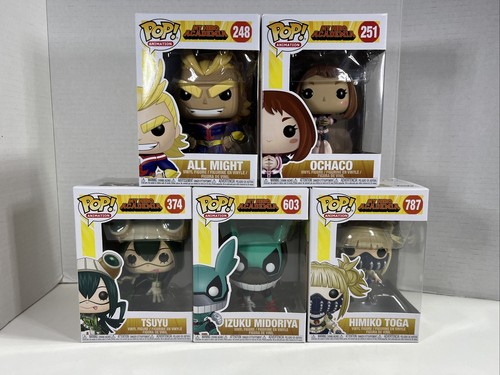 Funko Pop Animation: My Hero Academia Lot Of 5 - #248 #251 #374 #603 ...