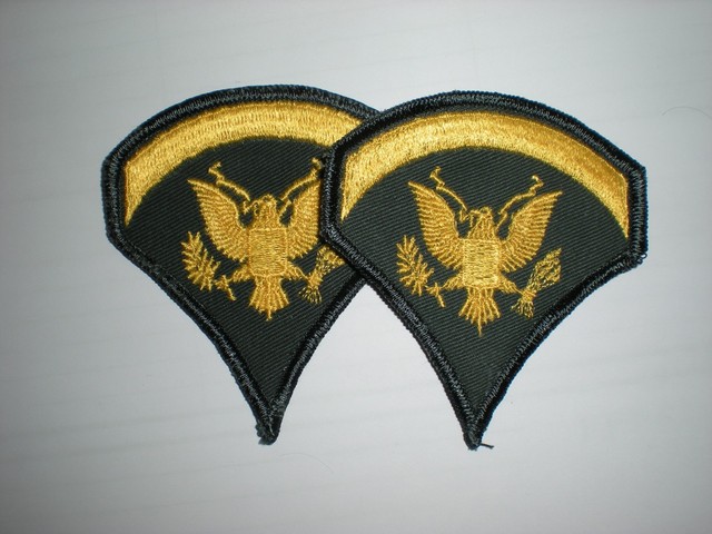 US Army Specialist 5 Rank Vietnam Era -1 Pair for sale online | eBay