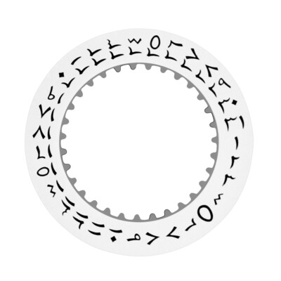 CALENDAR DATE DISC FOR ROLEX 5513 GMT 1675 1680 1520 1530 1560 1570 ...