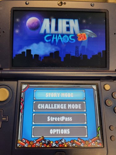 Alien Chaos 3D (Nintendo 3DS, 2012) - Authentic, Game Cartridge Only | eBay