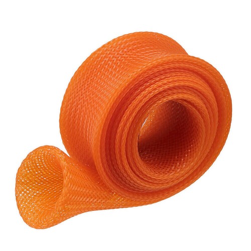 10PCS Fishing Rod Cover Sleeve Braided Mesh Rod Sock Protector Pole ...