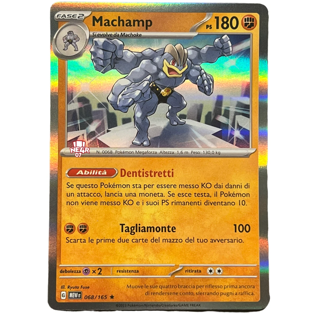 Pokemon Mega Machamp Card