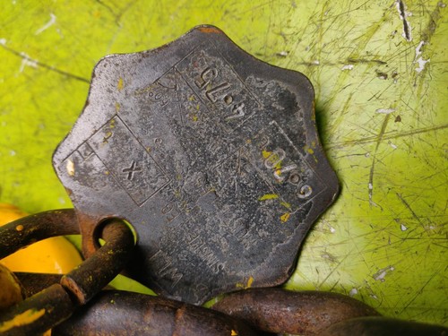 Heavy duty skip lorry chains with Cert stamps | eBay UK