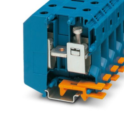 1pcs PHOENIX CONTACT , UKH 50 BU - High-current terminal block 3009105 ...