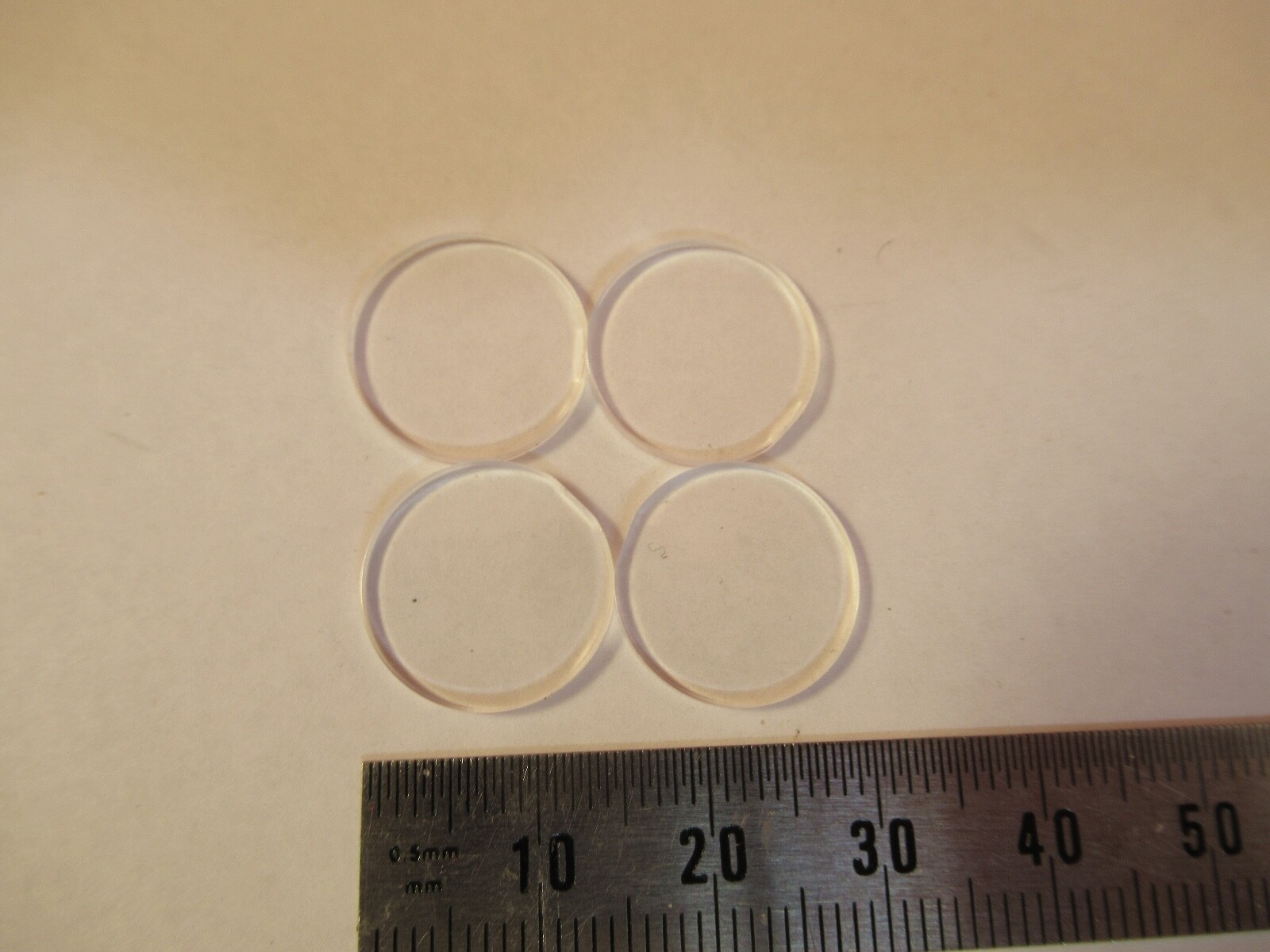 LOT 4 EA OPTICAL PL-CX QUARTZ LENS UV ULTRAVIOLET PRO OPTICS AS ...