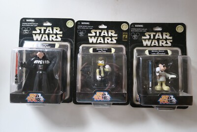Star Wars Figurines. Donald Duck as Han, Goofy as Darth, Mickey Mouse ...