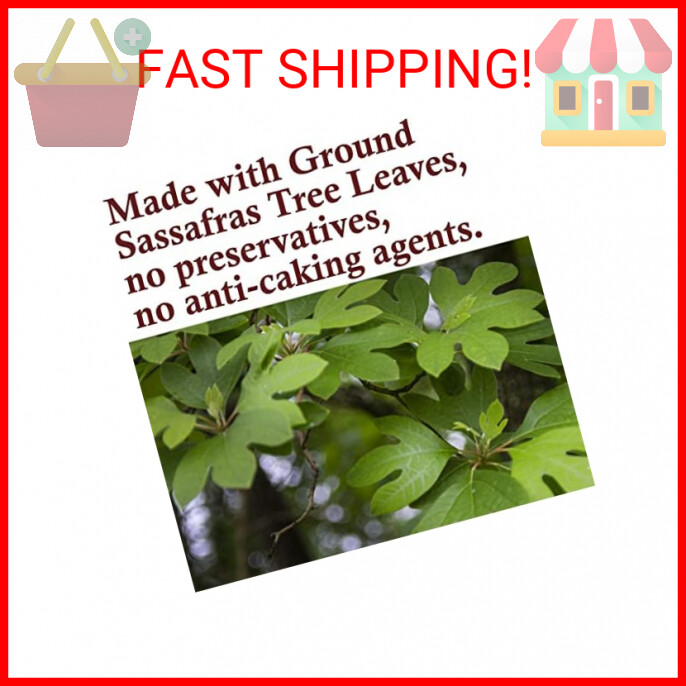 The Spice Way Gumbo File - (4 oz) Made with premium ground Sassafras ...