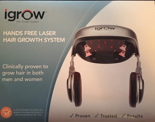 iGrow Professional Laser Hair Growth System / Original Box / Manuals ...