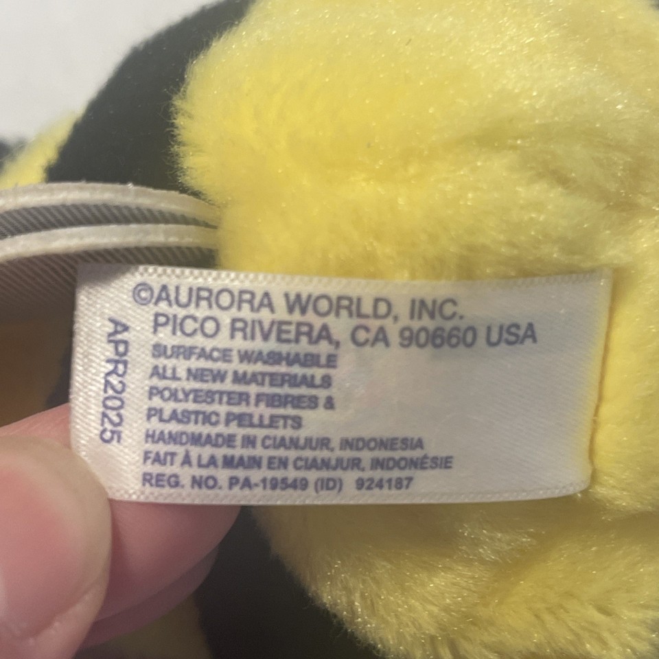 Palm Pals - 5" Lot of 3 Chicken Bumble Bee Cow Beanbag Plush 2023 2024 ...
