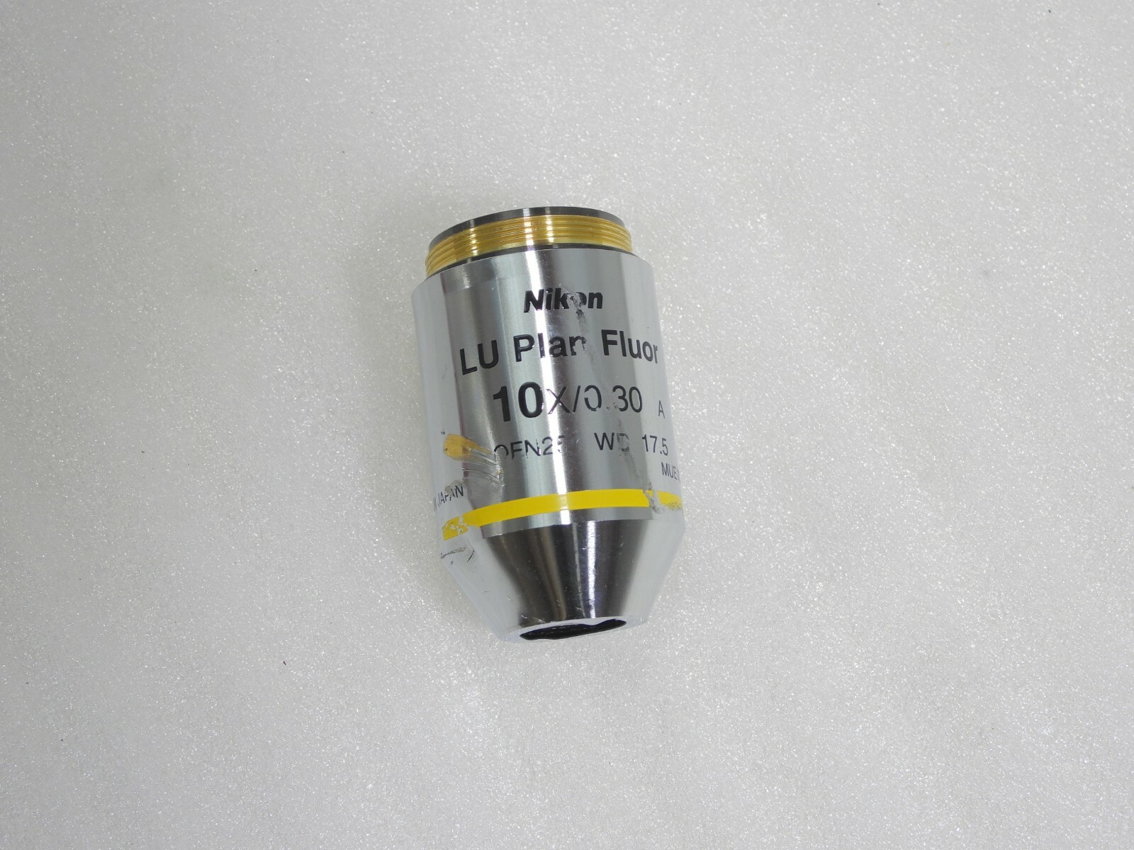 Nikon LU Plan Fluor 10x/0.30 A OFN25 WD 17.5 MUE10100 Microscope ...