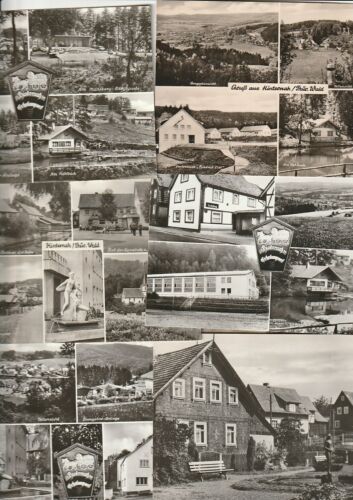 HINTERNAH / Thüringen >> 8 verschiedene DDR - AK
