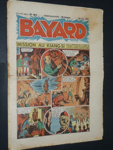 BD BAYARD #182 28-05-1950 MISSION KIANG-SI RIQUET BOITACLOU BOXE MARCEL ...