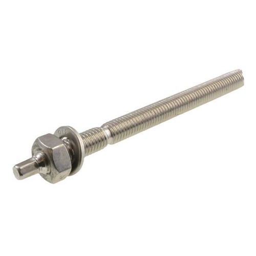 Pack of 5 Stainless M24 x 300mm Chisel Point Chemical Anchor Masonry ...