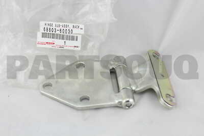 6880360030 Genuine Toyota HINGE SUB-ASSY, BACK DOOR, LOWER RH 68803 ...