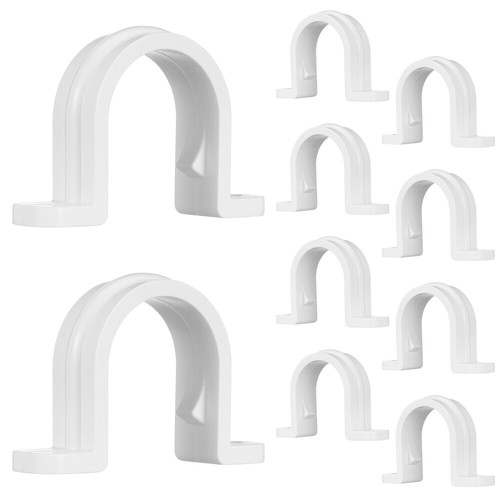 10 Pcs U-shaped Pipe Clamp Clamps Water Holding Support Small Hose | eBay