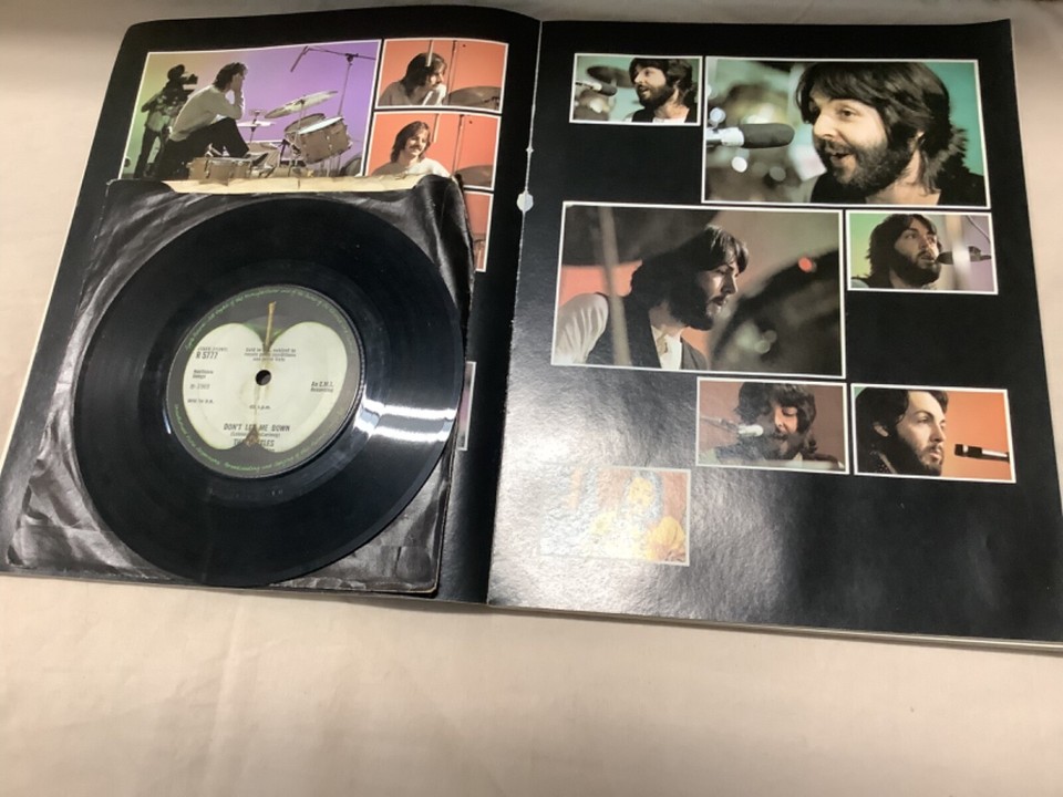 Get Back The Beatles book + Get Back vinyl single. (RW) | eBay