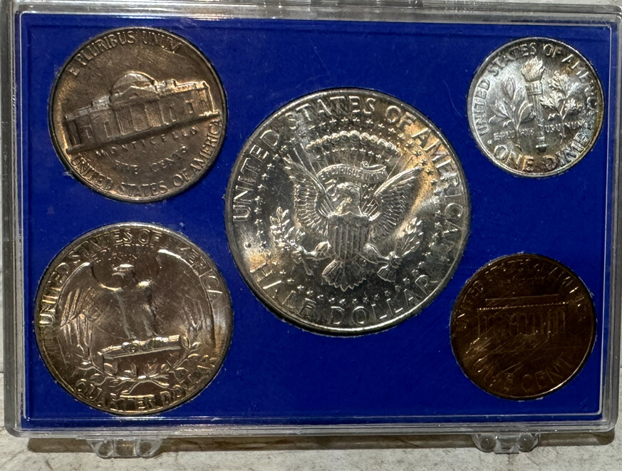 1964 United States Mint Silver Coin Set Beautiful Set | eBay