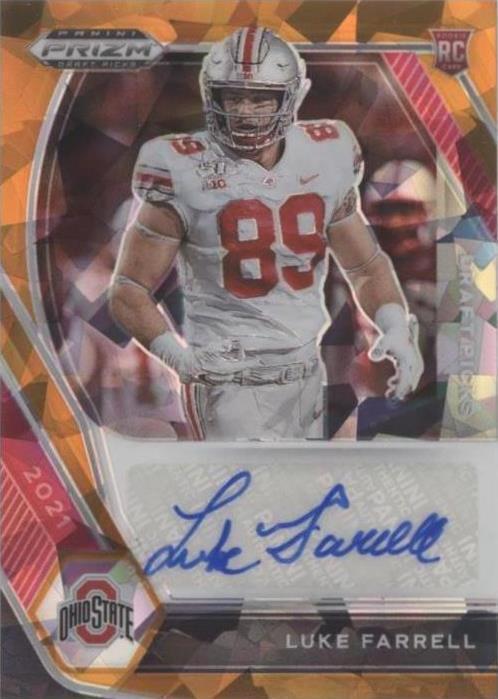 2021 Panini Prizm Draft Picks - Draft Picks Autographs Luke Farrell # ...