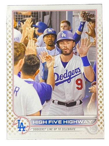 2022 Topps Baseball High Five Highway Los Angeles Dodgers - Gold Star ...