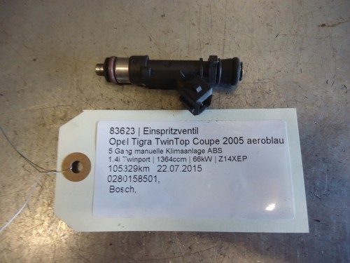 Injecteur Opel Tigra TwinTop 0280158501 1.4i Twinport 66kW Z14XEP 83623 ...