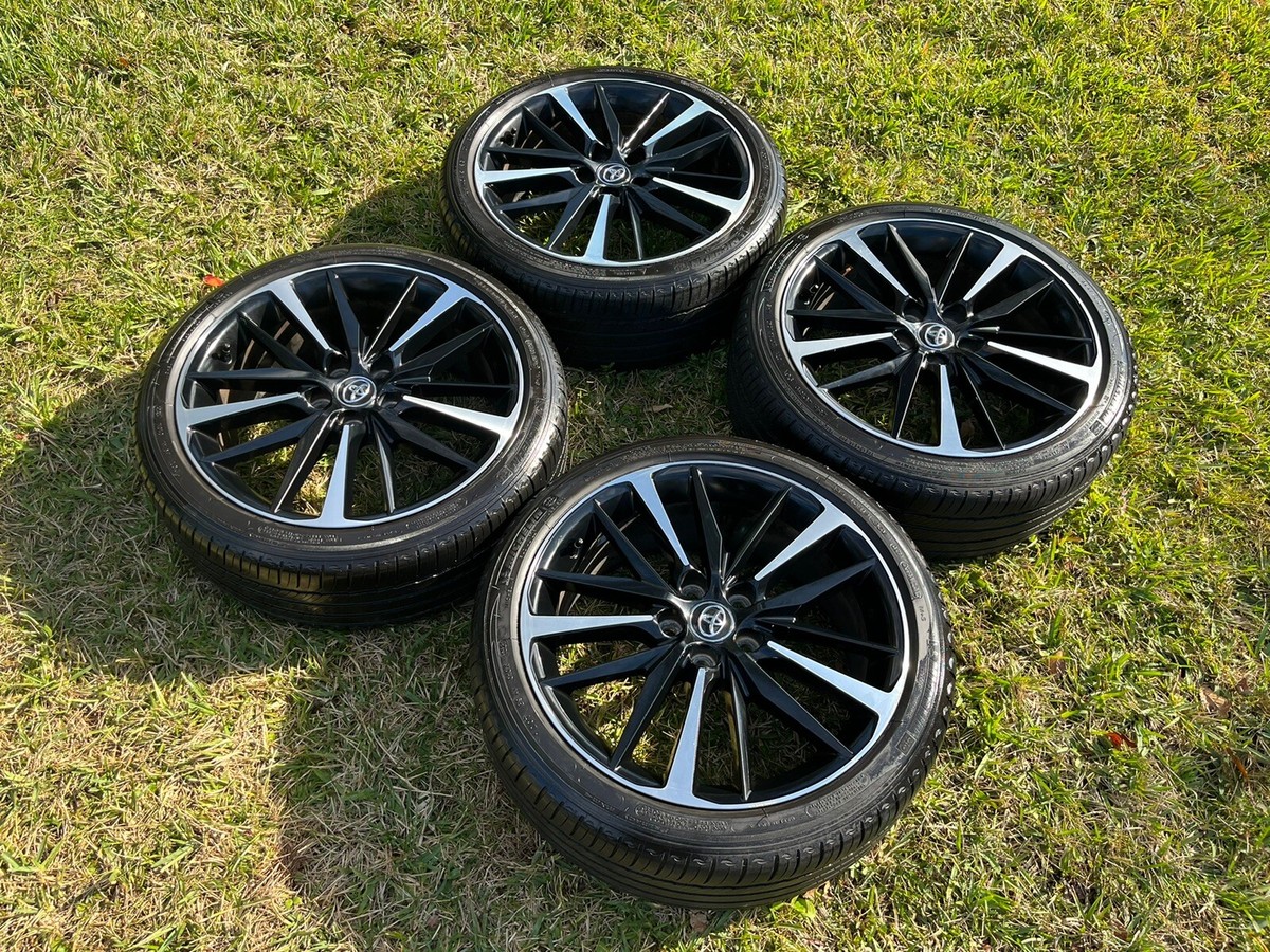 Wheels On Toyota Camry Black