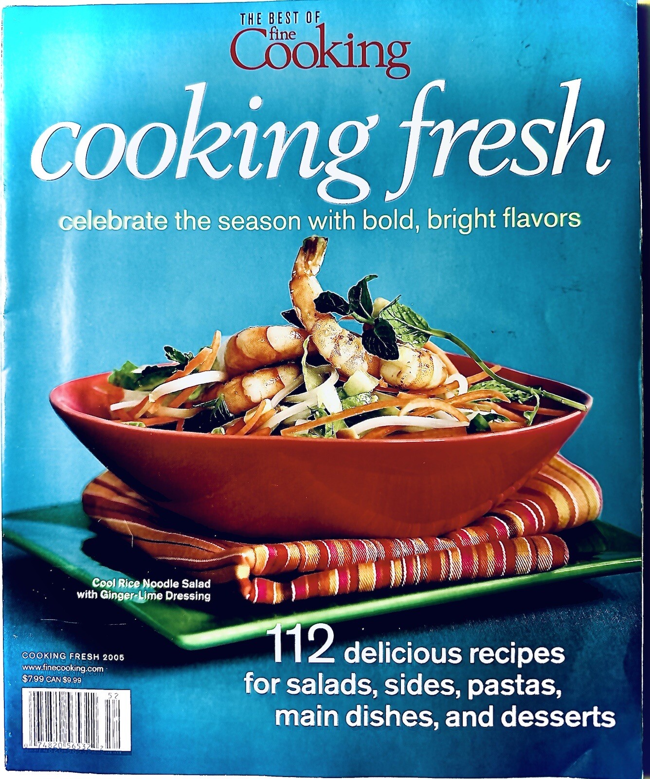 RETIRED NEW THE BEST OF FINE COOKING MAGAZINE:COOKING FRESH ISSUE HARD ...