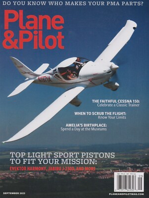 Plane & Pilot (Sep 2023) Cessna 150, Personal Limits, LSA Pistons, PMA ...