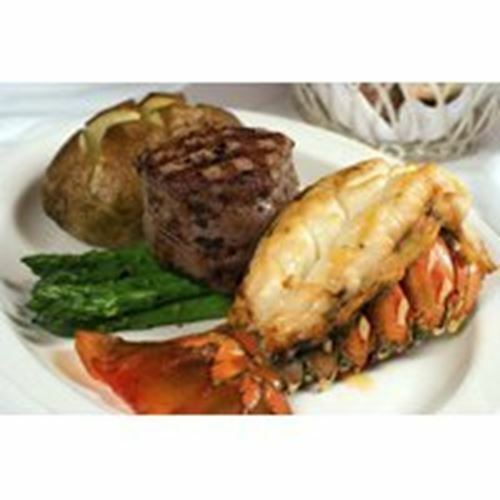 Today Gourmet Foods-Surf & Turf 2-8oz Maine Lobster Tails and 2-6oz ...