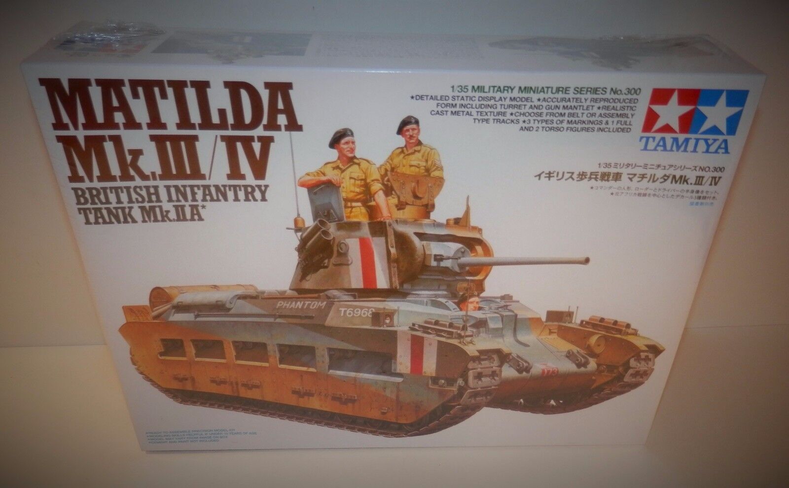 Tamiya 1:35 Matilda Mk.III /IV British Infantry Tank #35300 NIB | eBay