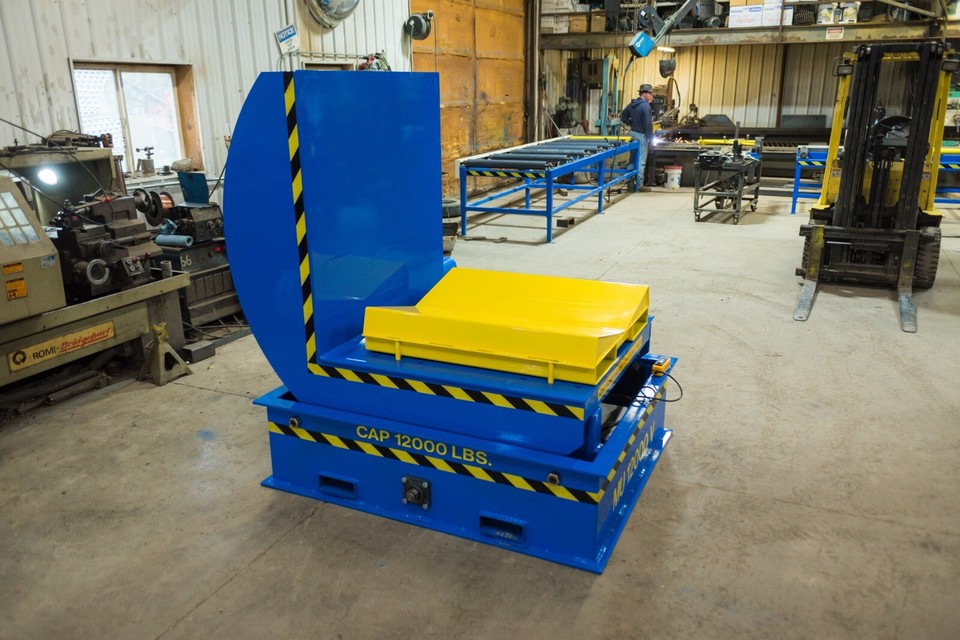 Coilquip Inc - MU12000V 60" Capacity Coil Upender/ Coil Tipper - Built ...