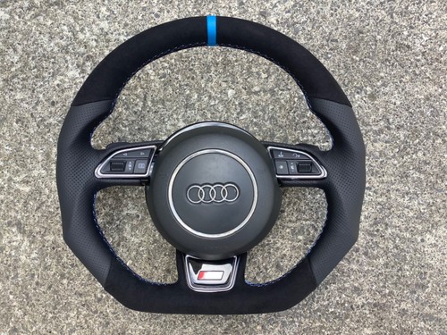 AUDI A3 S3 Q3 A4 S4 RS4 A5 S5 RS5 Q5 DSG CUSTOM MADE FLAT BOTTOM ...