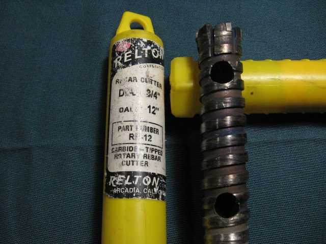 Relton Rb-12 Rotary Rebar Cutter RB 12 Carbide Tipped 3 4" X 12" for ...