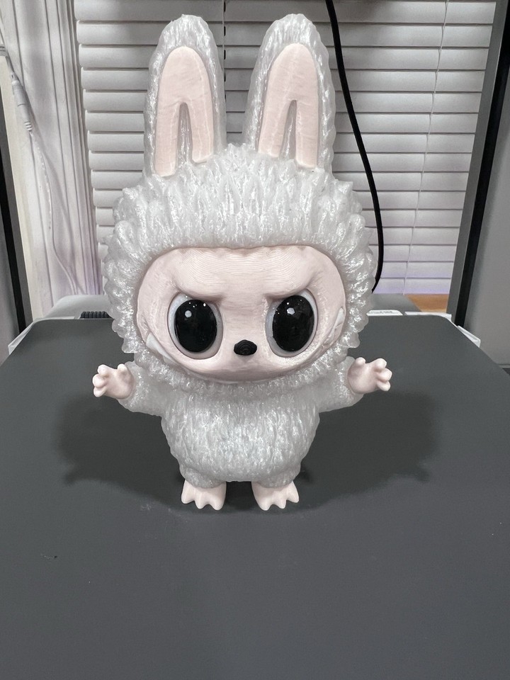 Winking LABUBU Multicolor Light 3d Printed just over 6” tall- | eBay