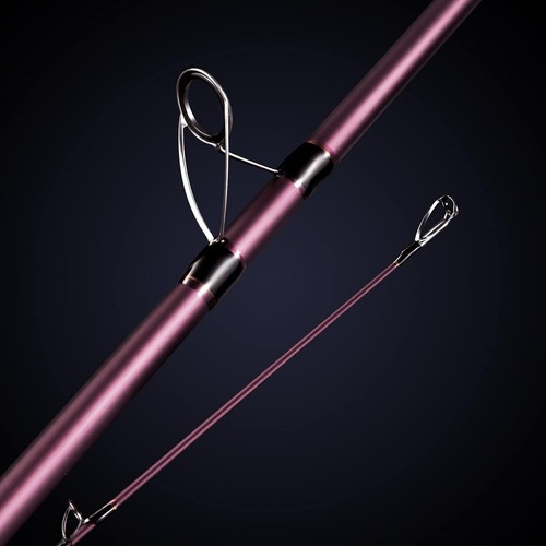 Berrypro Surf Spinning & Casting Fishing Rod Carbon Fiber 15 feet ...