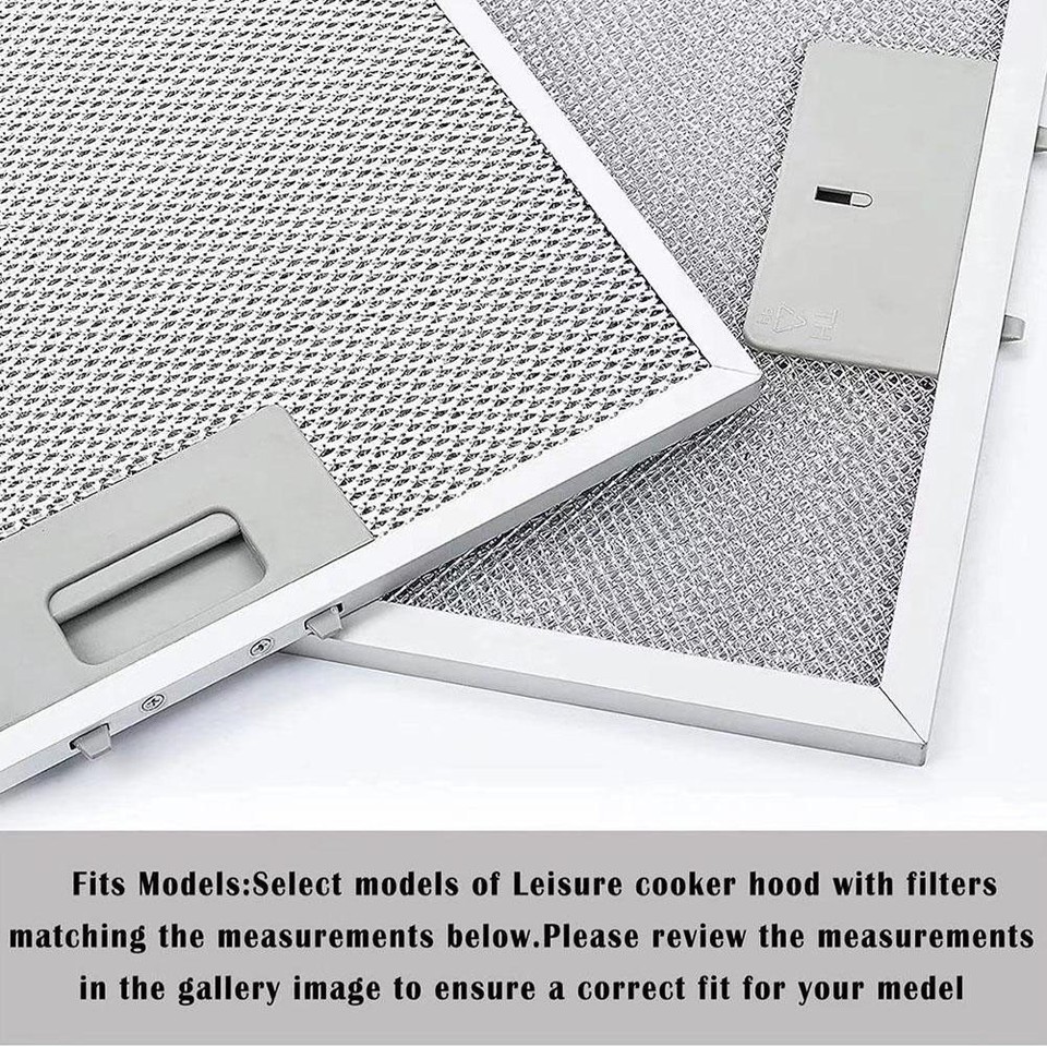 1PC Cooker Hood Filters Metal Mesh Extractor Vent Filter 270 X 250 X ...
