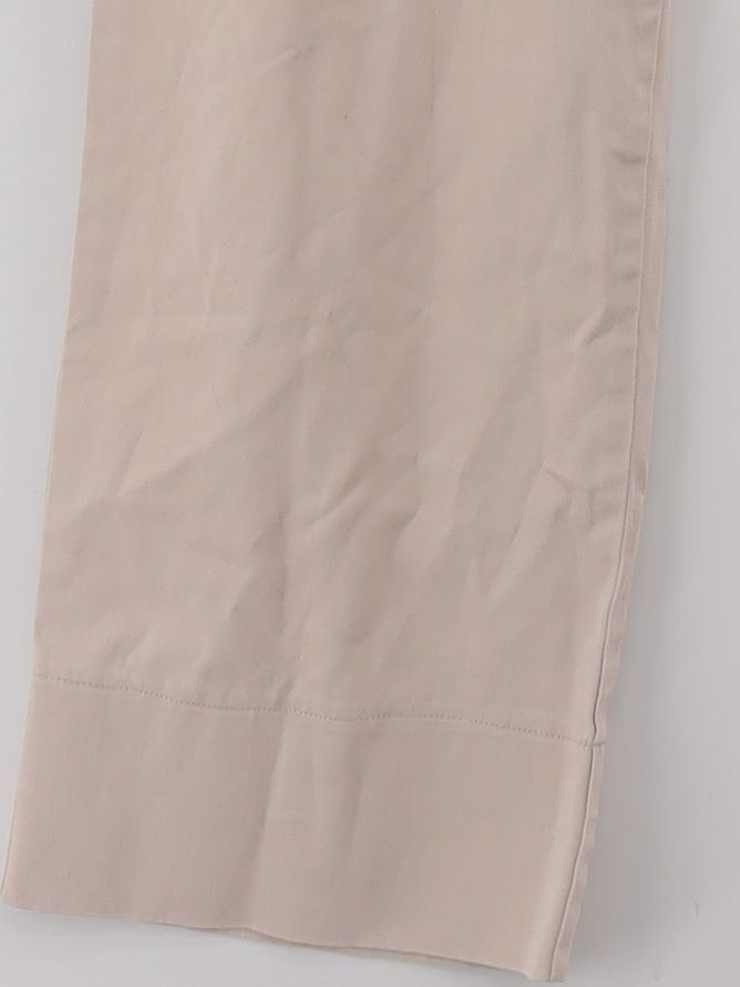 Jasper Conran Women's Trousers UK 18 Cream Cotton with Elastane ...