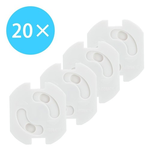 Adhesive socket cover set of 20 adhesive socket protectors with twist ...