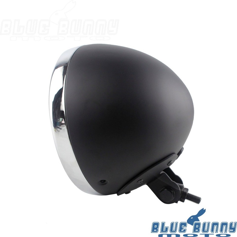 7" Headlight Housing Headlamp Bucket Shell For Harley Softail Fatboy ...