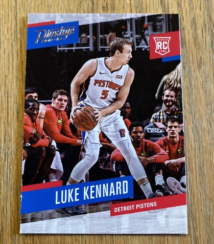 2017-18 Panini Prestige Rookie RC Luke Kenna #162 Pistons Clippers ...
