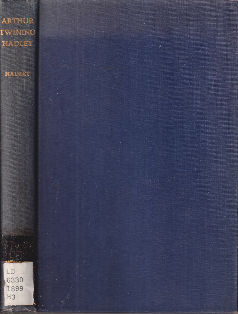 Arthur Twining Hadley By Hadley, Morris | eBay